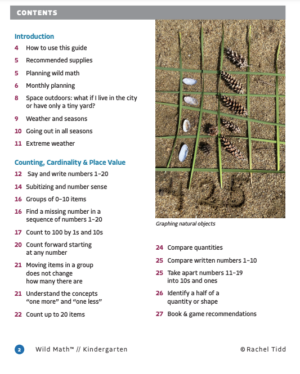 Wild Math Curriculum: Kindergarten | Wild Learning