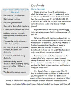Wild Math Curriculum: Fourth Grade | Wild Learning
