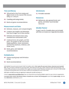 Wild Math Curriculum: Second Grade | Wild Learning