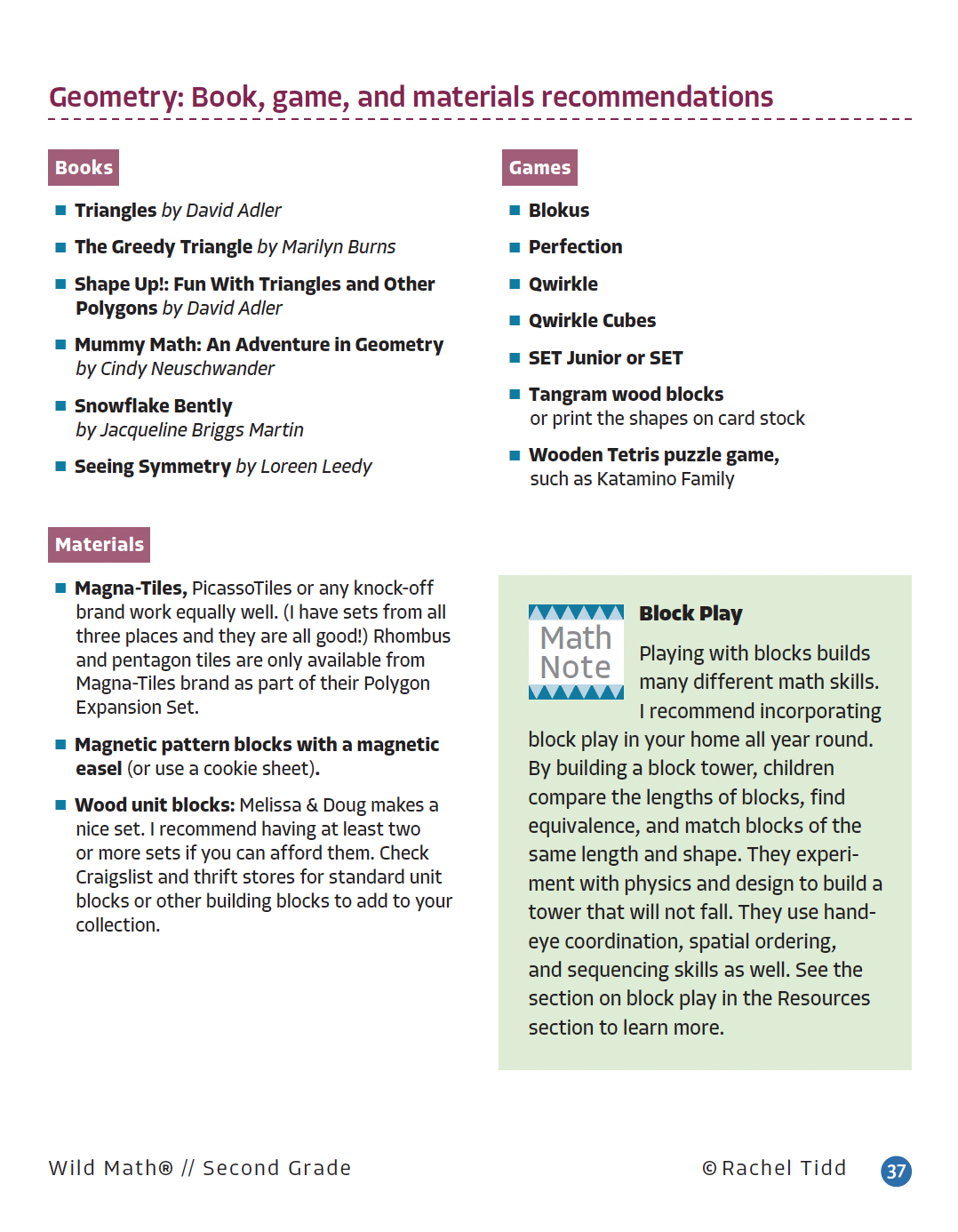 Wild Math Curriculum: Second Grade | Wild Learning