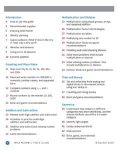 Wild Math Curriculum: Third Grade | Wild Learning