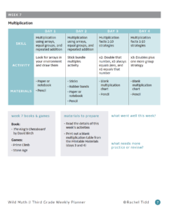 Wild Math Curriculum: Third Grade | Wild Learning
