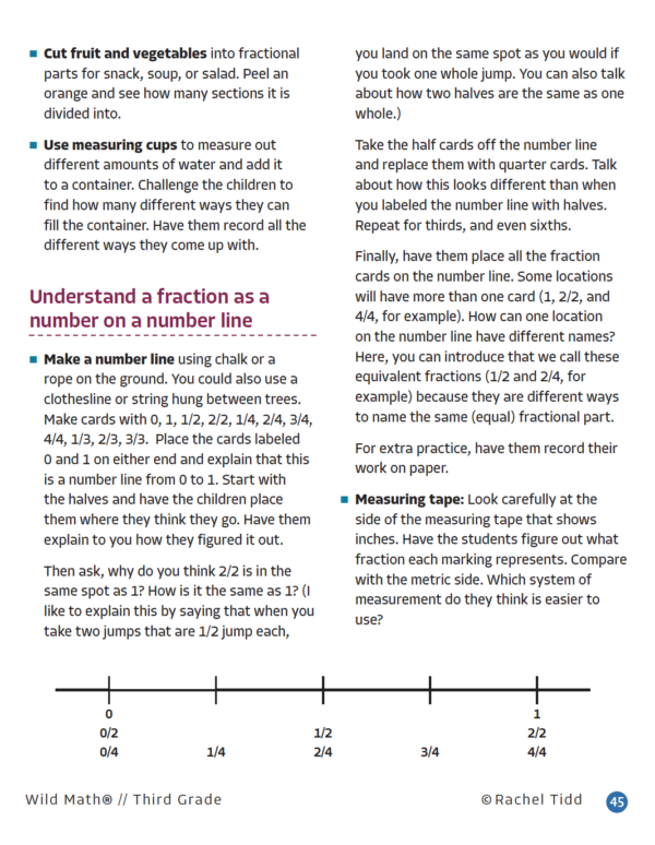 Wild Math Curriculum: Third Grade | Wild Learning