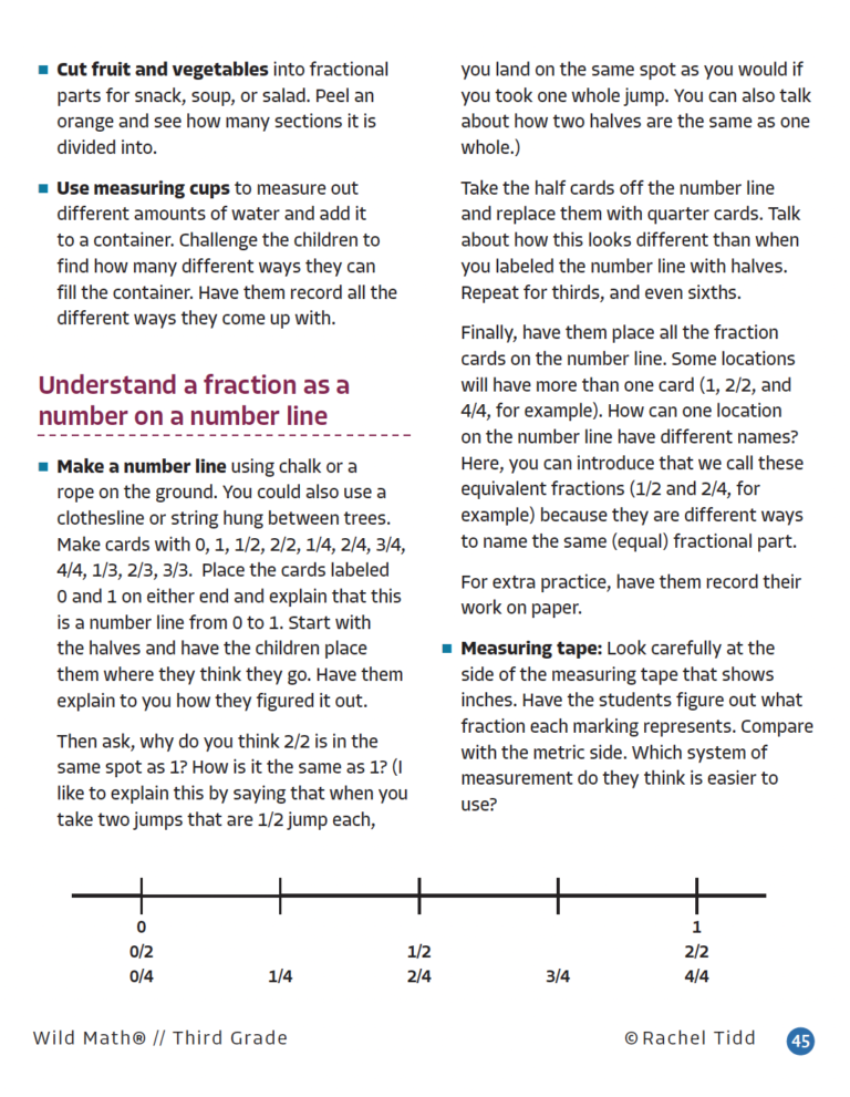 Wild Math Curriculum: Third Grade | Wild Learning