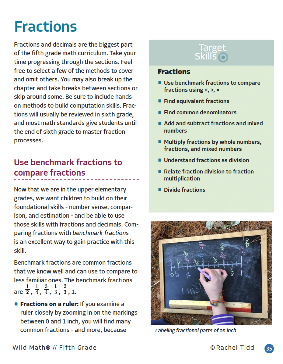 Wild Math Curriculum: Fifth Grade | Wild Learning