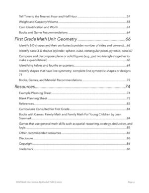 Wild Math Curriculum: First Grade | Wild Learning