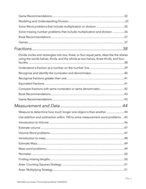 Wild Math Curriculum: Third Grade | Wild Learning