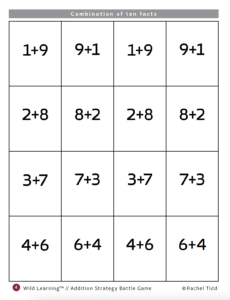 Addition Strategy Battle Game | Wild Learning